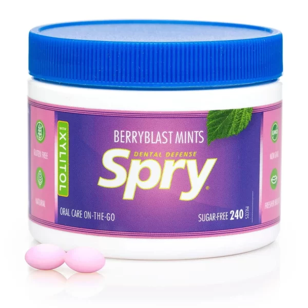 Spry Berry Blast Mints | Fibro Pharmacy